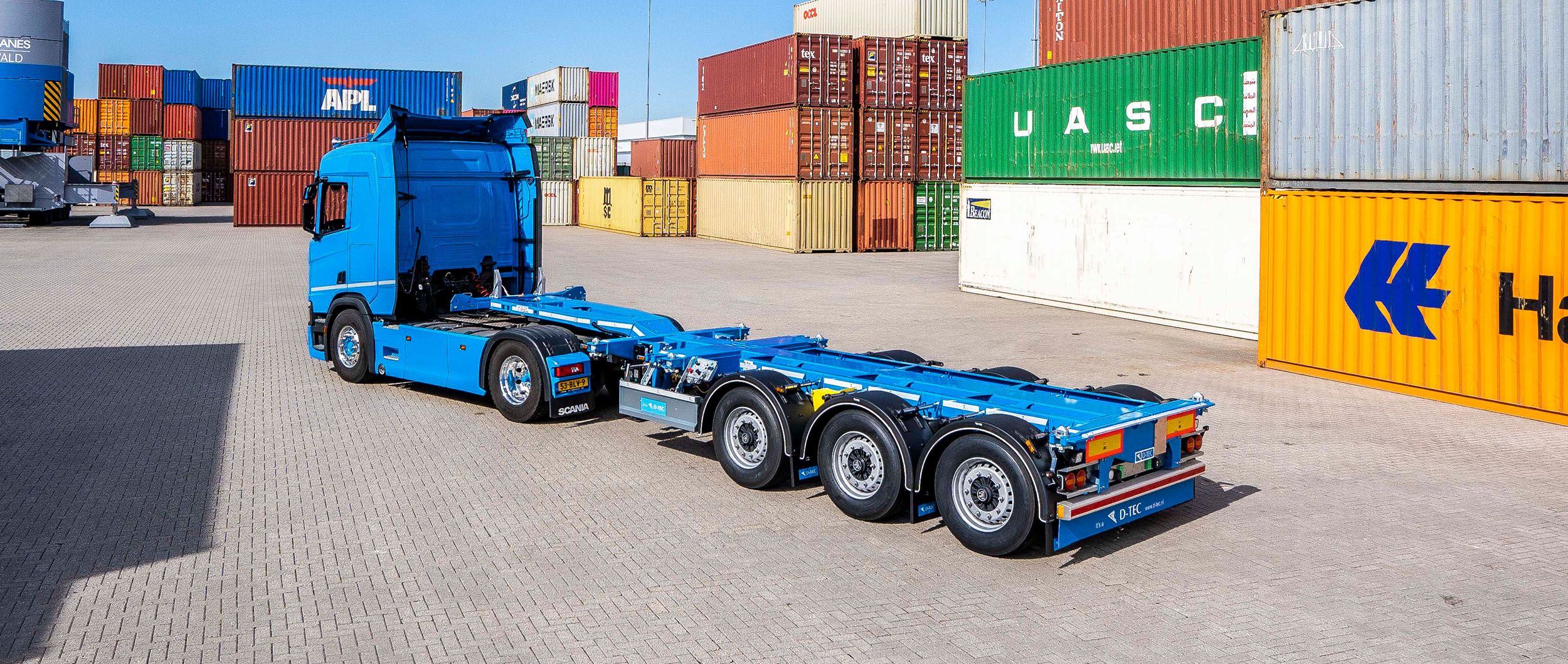 Flexitrailer LS Uitschuifbare Flexitrailer | D-TEC